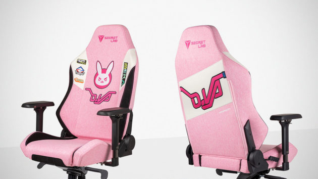 Now There Are Official Overwatch And D.Va Edition Gaming Chairs