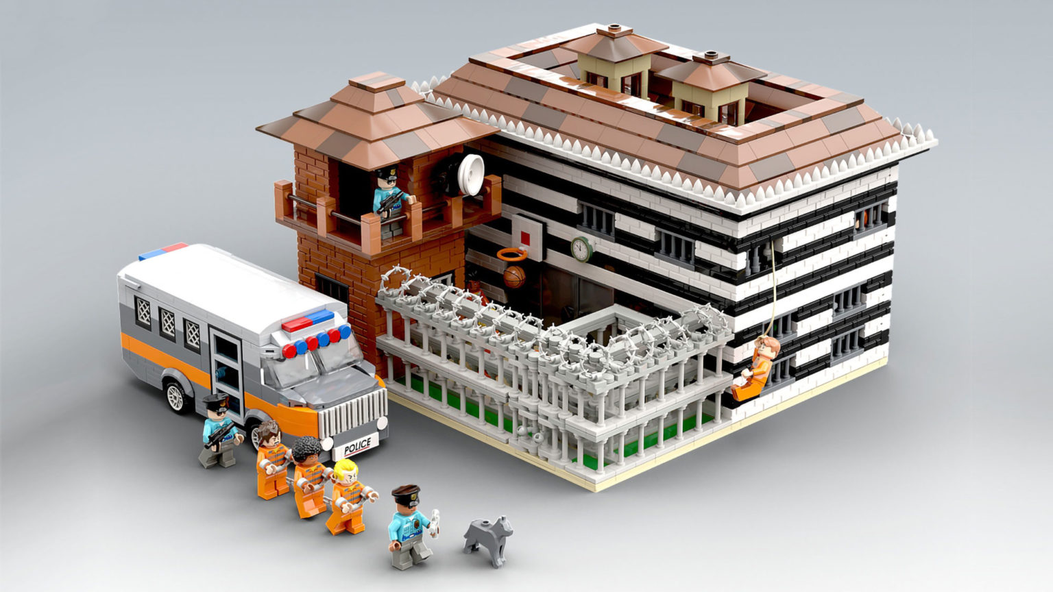 Is This LEGO Ideas Submission Of Maximum Security Prison Too Realistic ...