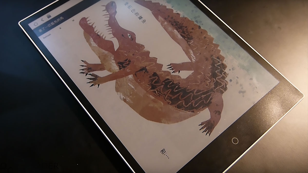 E INK Demoed Color e-Paper, Signals A Colorful Future For E-ink Display