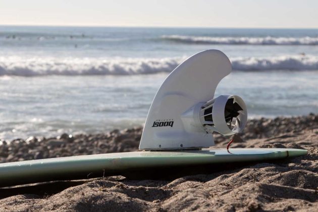 Boost Surf Electric Motorized Fin Turns Any Surfboard Into A Powered ...