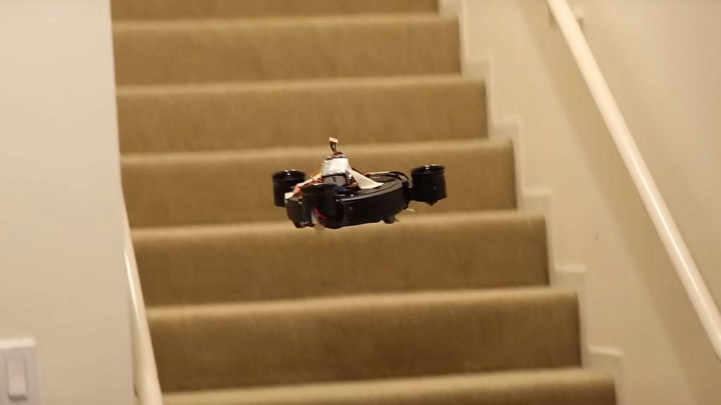 Crazy DIY Flying Robot Vacuum Might Just Be What We Really Need