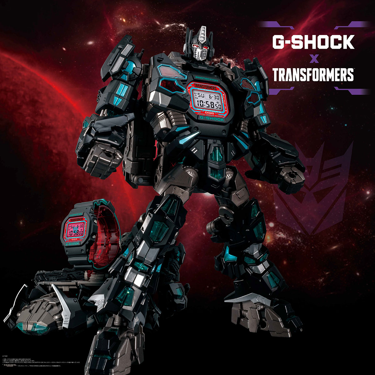 Here's the Second G-Shock x Transformers Watch With Transformable Watch ...