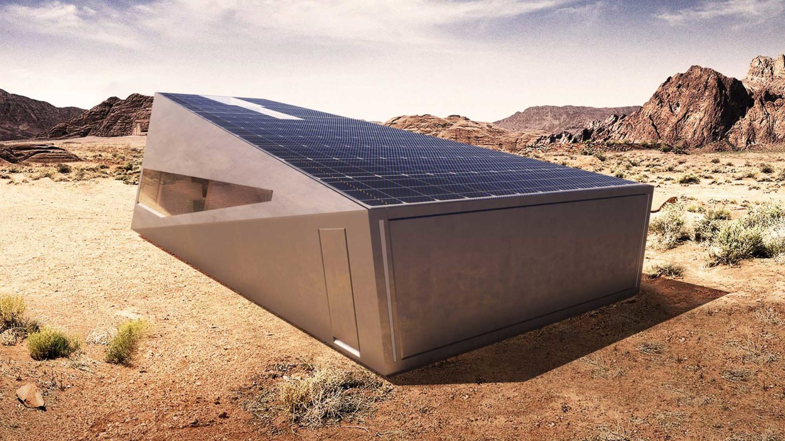 Check Out This Futuristic Bunker Inspired By Cybertruck, Aptly Called ...