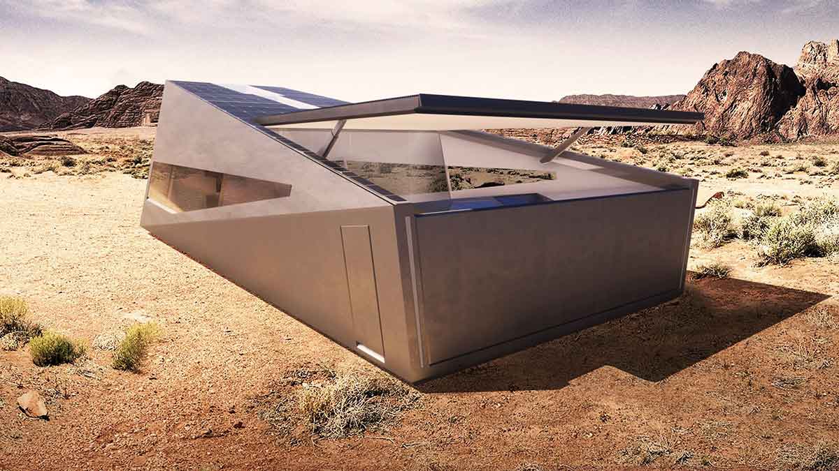 Check Out This Futuristic Bunker Inspired By Cybertruck, Aptly Called ...