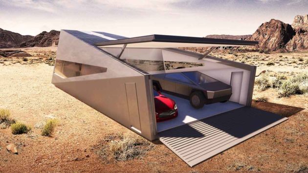 Check Out This Futuristic Bunker Inspired By Cybertruck, Aptly Called ...