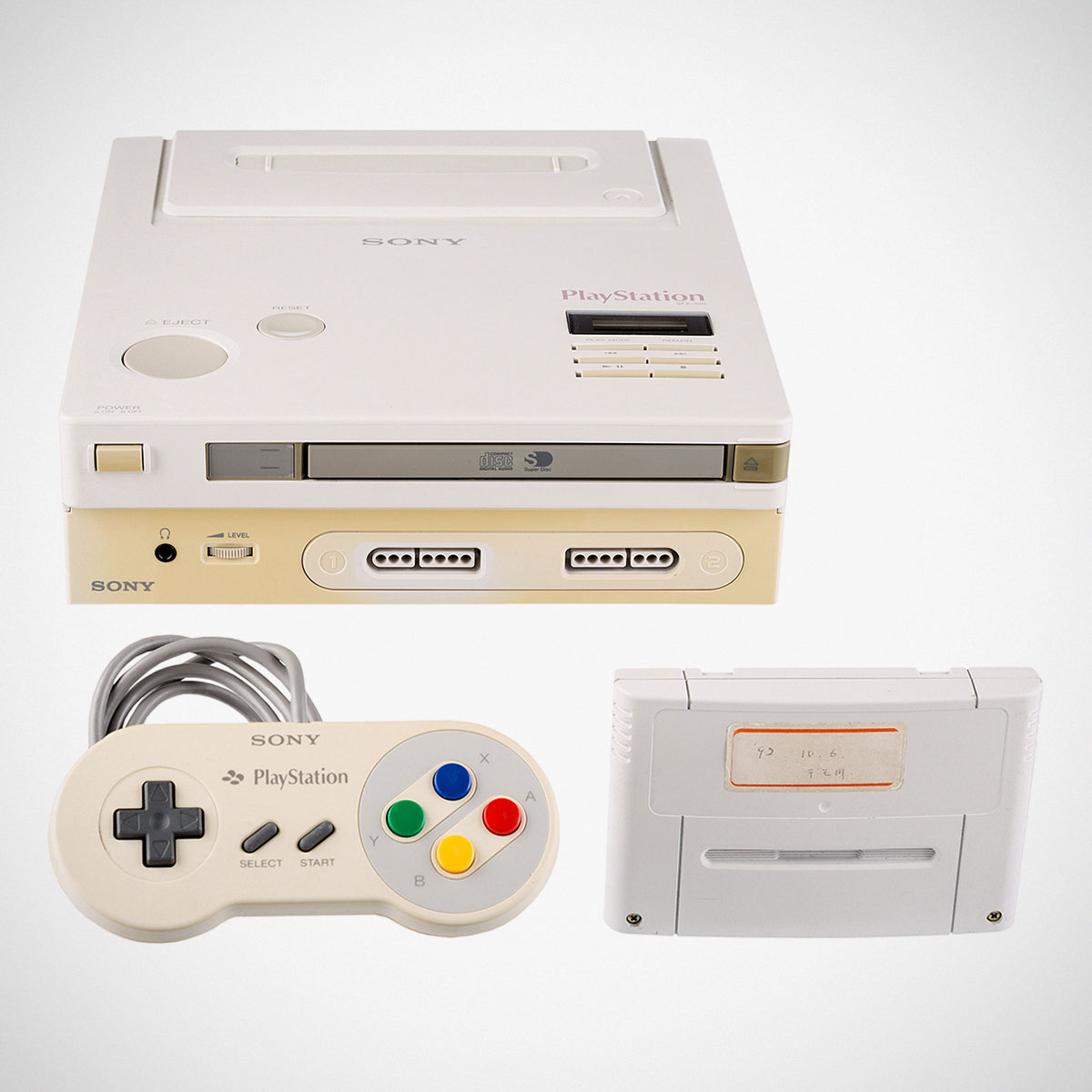 Super Rare Nintendo And Sony Collab Video Game Console Prototype To Go ...