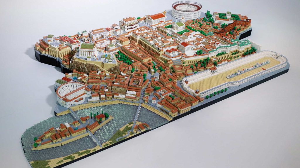 Check Out This Incredible 66,000+ Piece LEGO Build Of The Imperial Rome