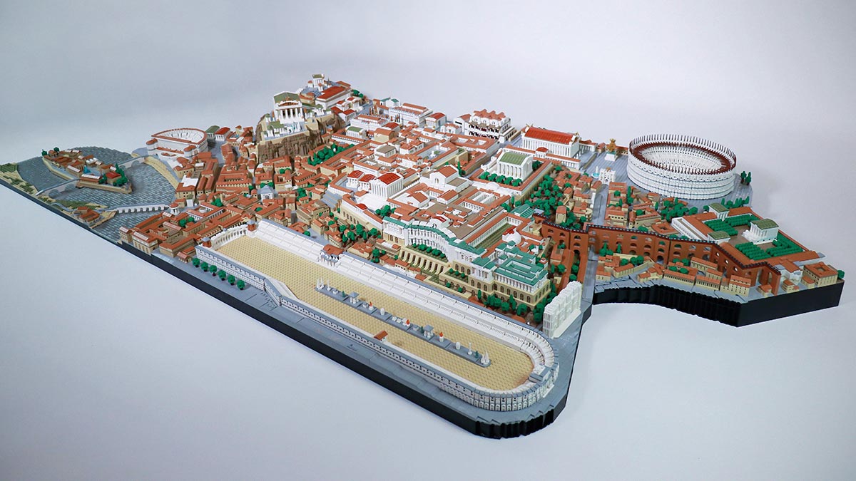 Check Out This Incredible 66,000+ Piece LEGO Build Of The Imperial Rome
