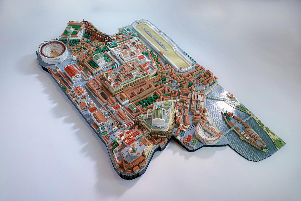 Check Out This Incredible 66,000+ Piece LEGO Build Of The Imperial Rome