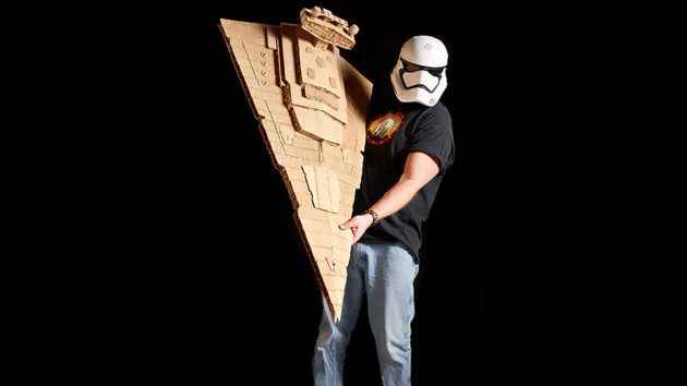 Who Knew That An Imperial Star Destroyer Made Of 15,000 Toothpicks ...