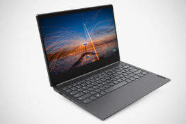 This Is Lenovo ThinkBook Plus And It Has A Cover That Has An E-Ink ...