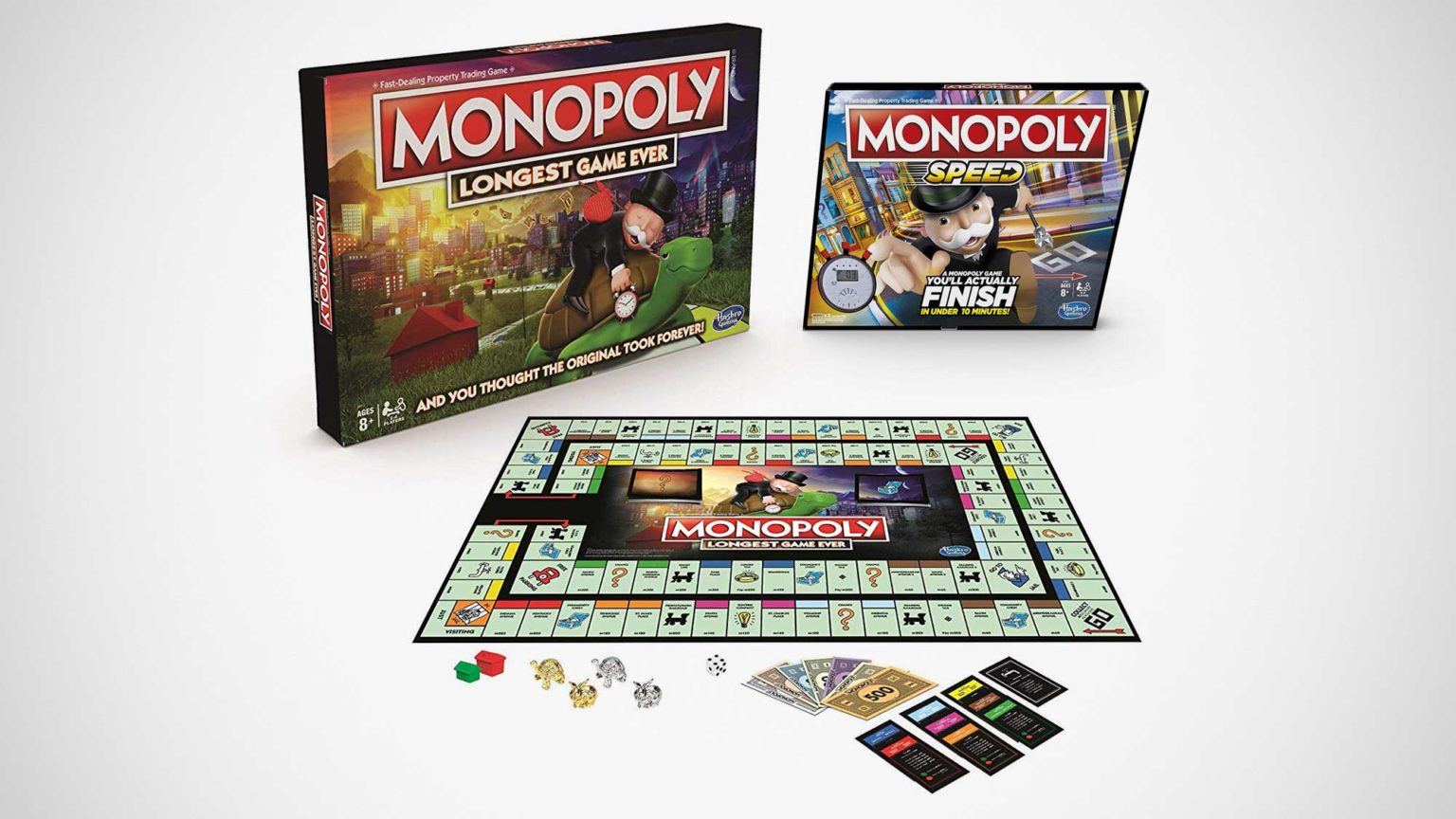 Hasbro Is Selling The Longest Game And Fastest Game Of Monopoly
