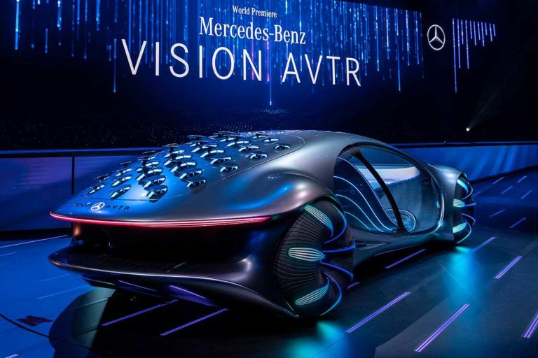 The Front Of The Mercedes-Benz VISION AVTR Is Gorgeous, The Rear Gave ...