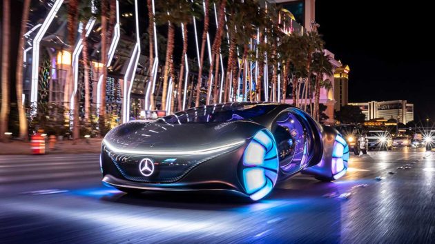 The Front Of The Mercedes-Benz VISION AVTR Is Gorgeous, The Rear Gave ...