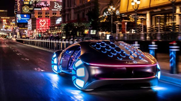 The Front Of The Mercedes-Benz VISION AVTR Is Gorgeous, The Rear Gave ...