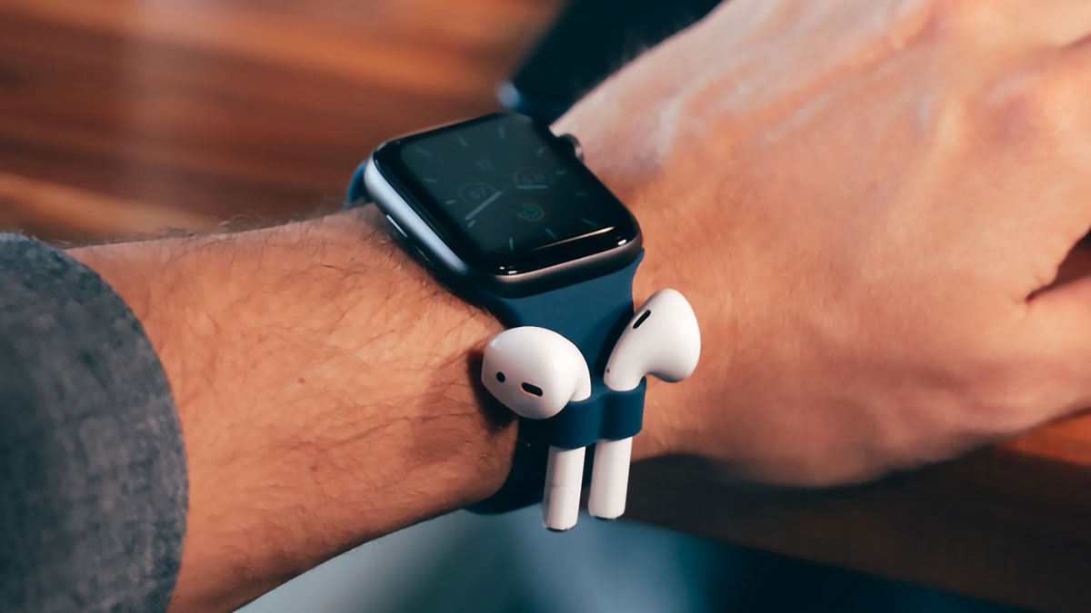 Airband Is An Apple Watch Band That Holds Your Apple AirPods, Ermm, So ...