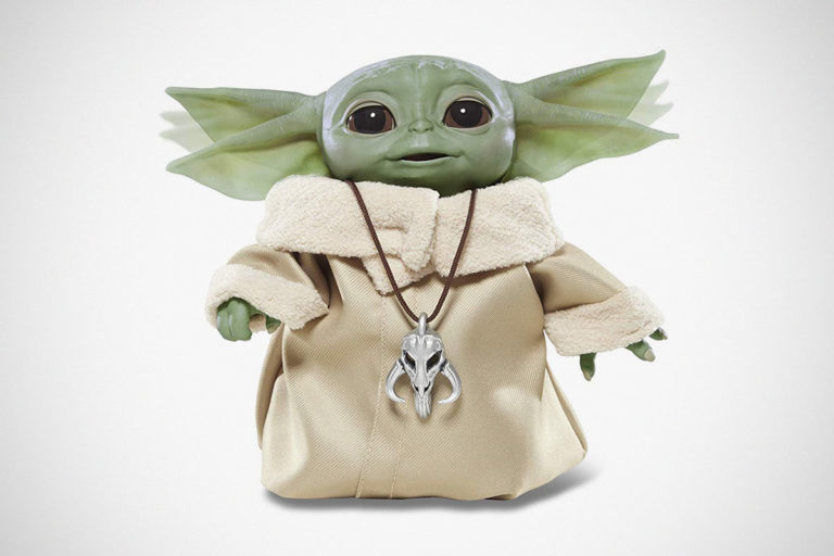 Hasbro Animatronic Baby Yoda Toy Has Sound And Motions, Sells For Just ...