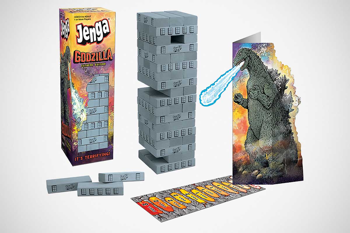 Yes! Finally Godzilla Has Arrived To Monopoly And Ermm, What? Jenga, Too?