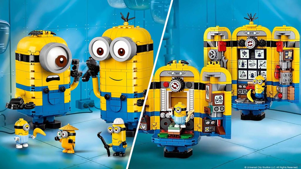 LEGO Minions: The Rise of Gru Sets Include Buildable Minions And ...