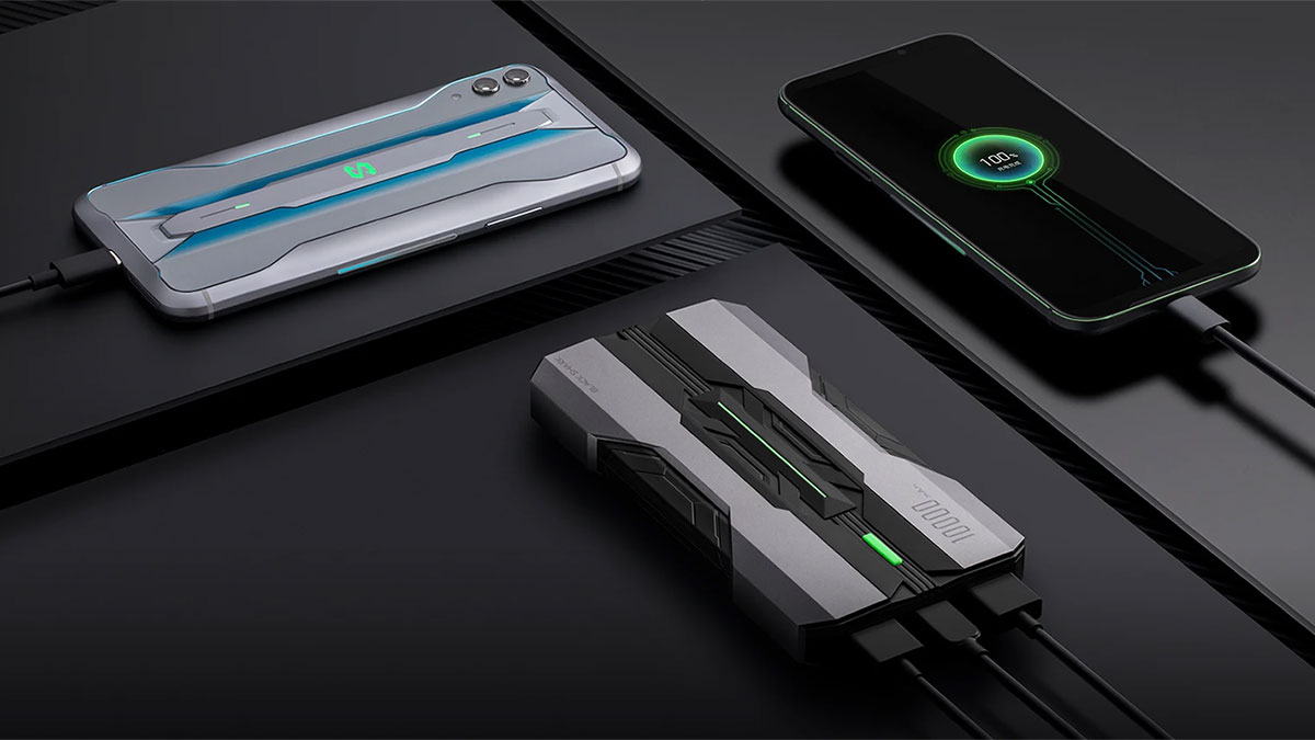 Black Shark’s Power Bank Is A Futuristic-looking Accessory Packing ...