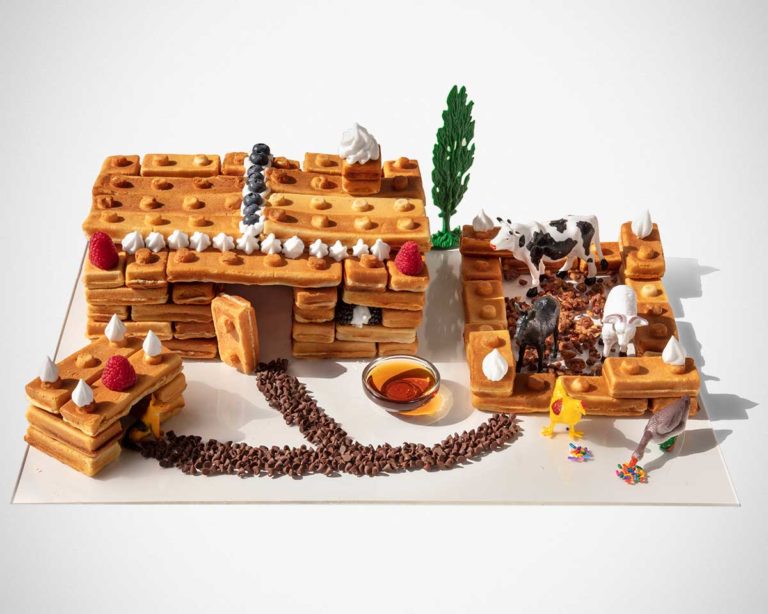 With Building Brick Waffle Maker, You Can Have Fun With Your Food And ...