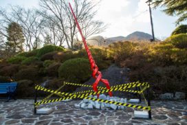 City Of Hakone In Kanagawa, Japan Transformed In Neon Genesis ...