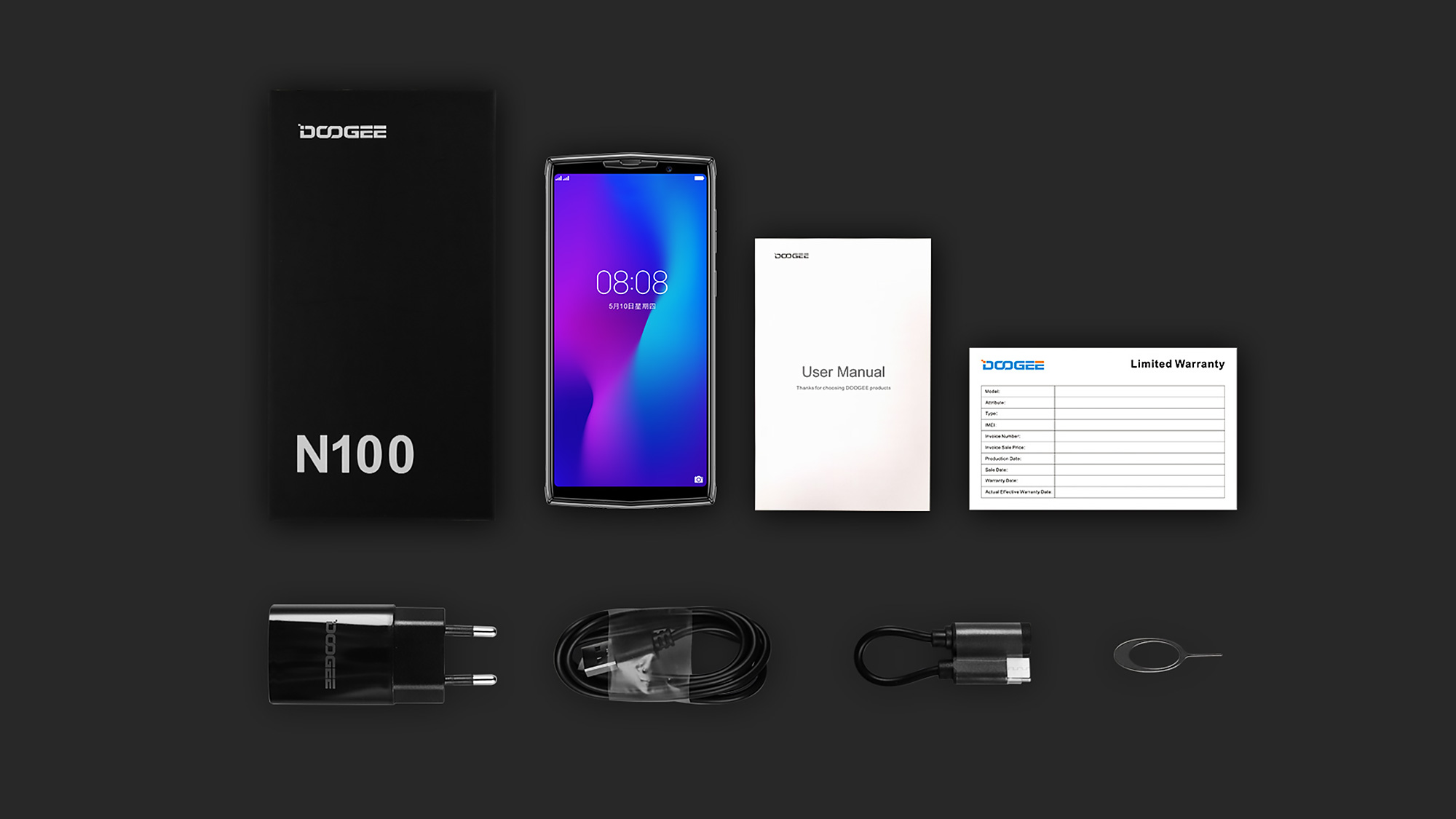 DOOGEE N100 Rugged Smartphone Packs A Monumentally Large 10,000 mAh ...