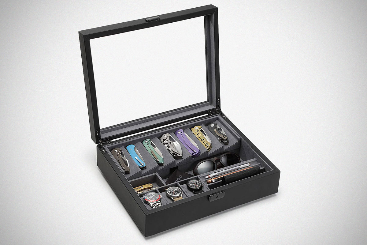 Drop Cache Display Valet Case Is A Classy Way Of Stashing Your Everyday ...