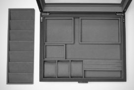 Drop Cache Display Valet Case Is A Classy Way Of Stashing Your Everyday ...