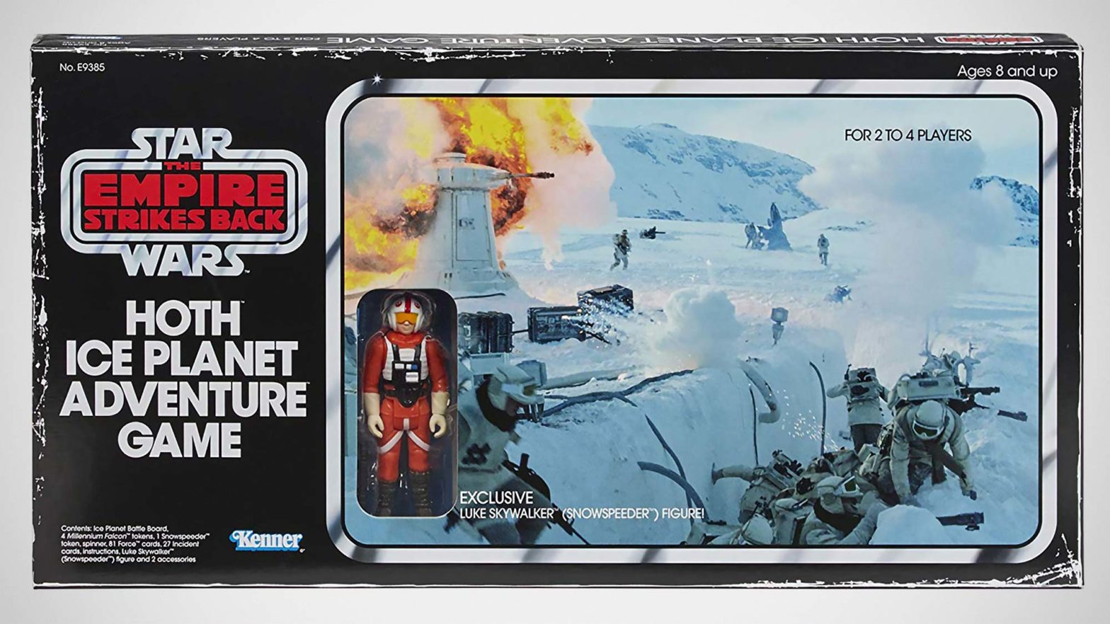 Hasbro Star Wars Retro Hoth Ice Planet Adventure Board Game Pre-order ...