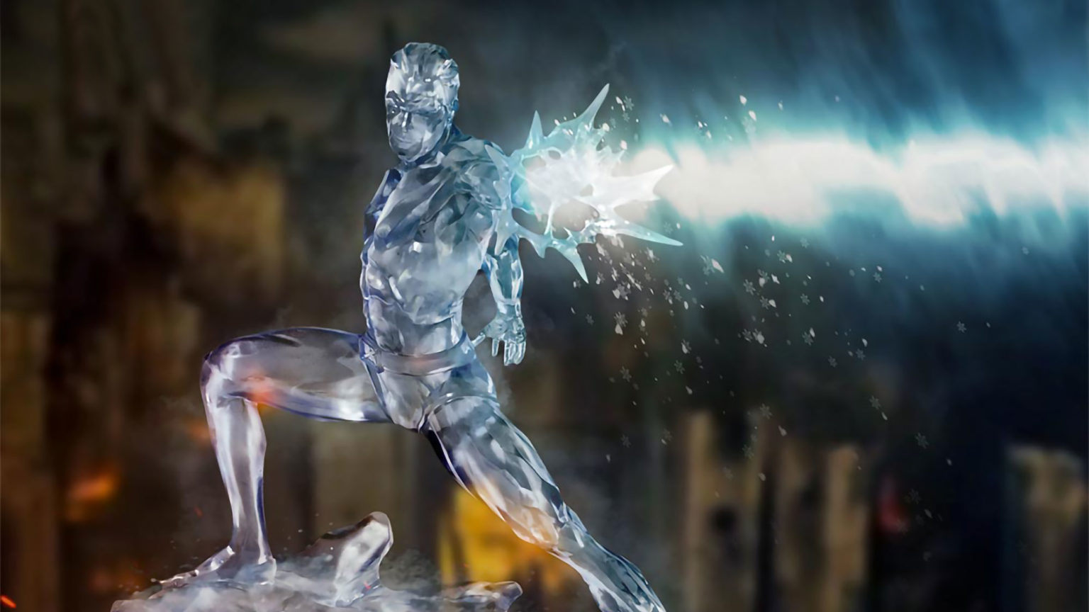 Iron Studios Iceman On Ice Slide Statue Looks Absolutely Gorgeous