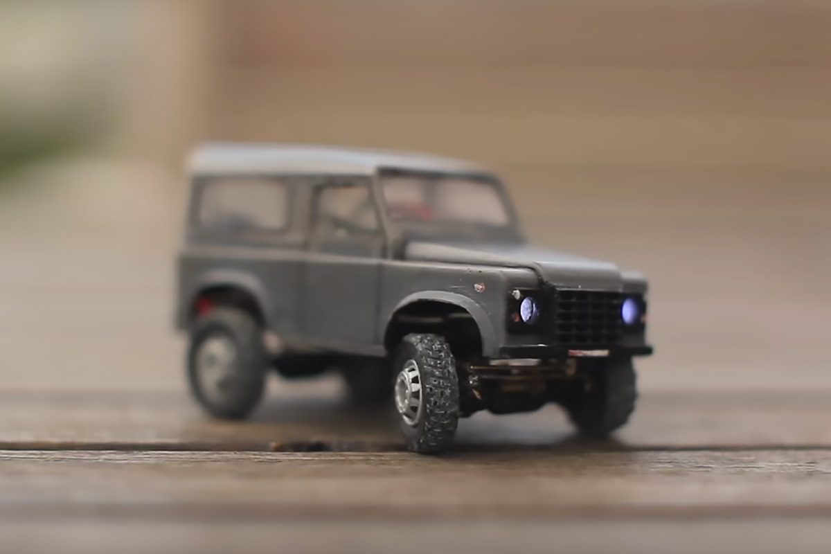 John’s Labowicz Radio Control Micro Defender 4x4 Is Possibly The Most ...