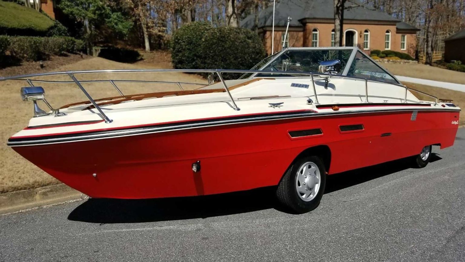 Meet Boatcar, A Road-going Boat That Looks Like GTA5 Cheat In Real Life