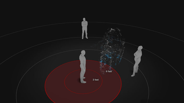 3D Simulation Shows How Droplets Can Spread And Why Social Distancing ...