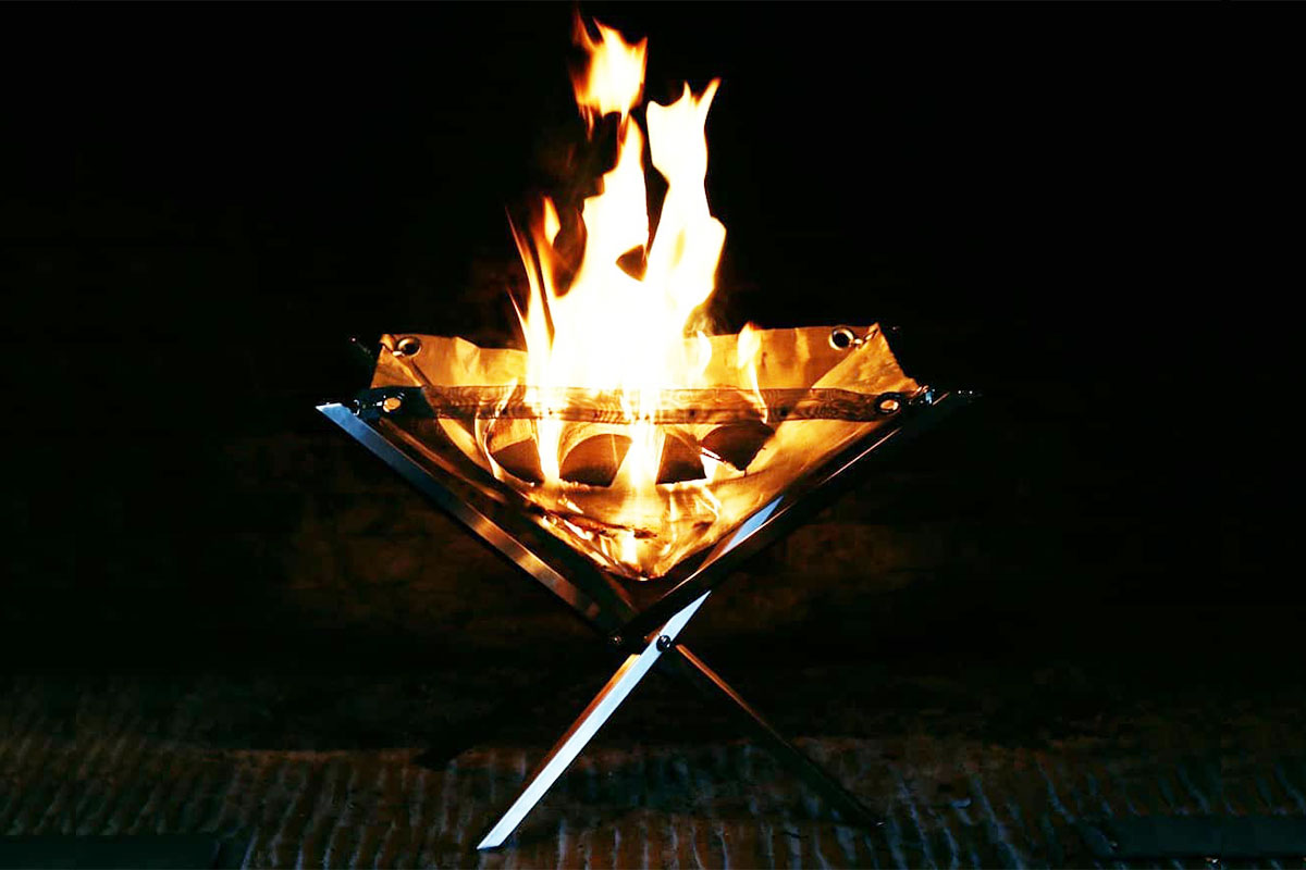 Meet Firekorf, A New Kind Of Firepit That’s Super Portable And Lets You ...