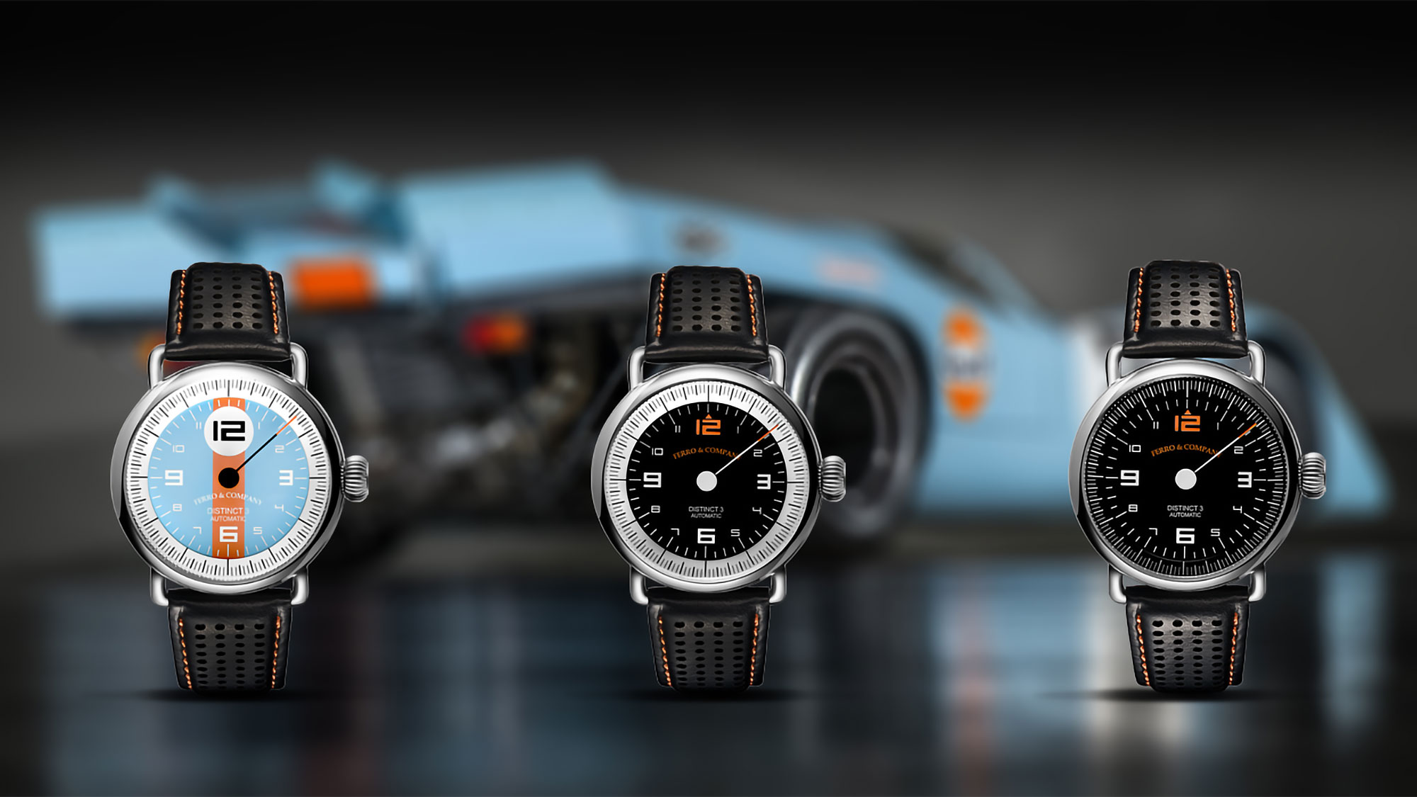 This Vintage Racing Watch Series From Ferro & Co. Is Dedicated To All ...
