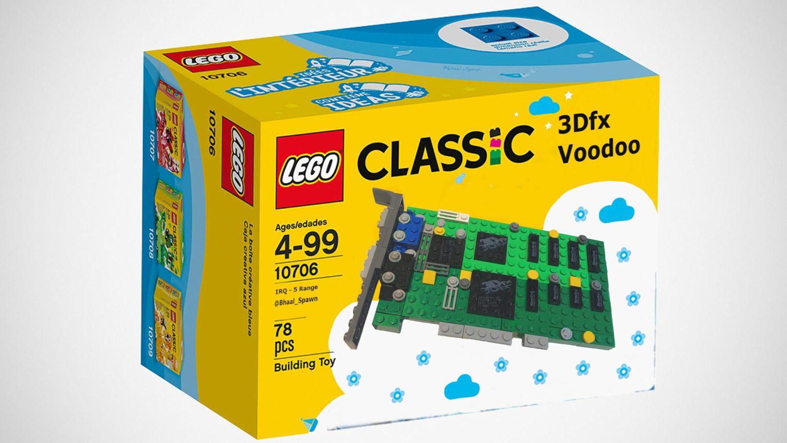 LEGO 3dfx Interactive Voodoo 3D Graphics Card Is Fun, But It Probably ...
