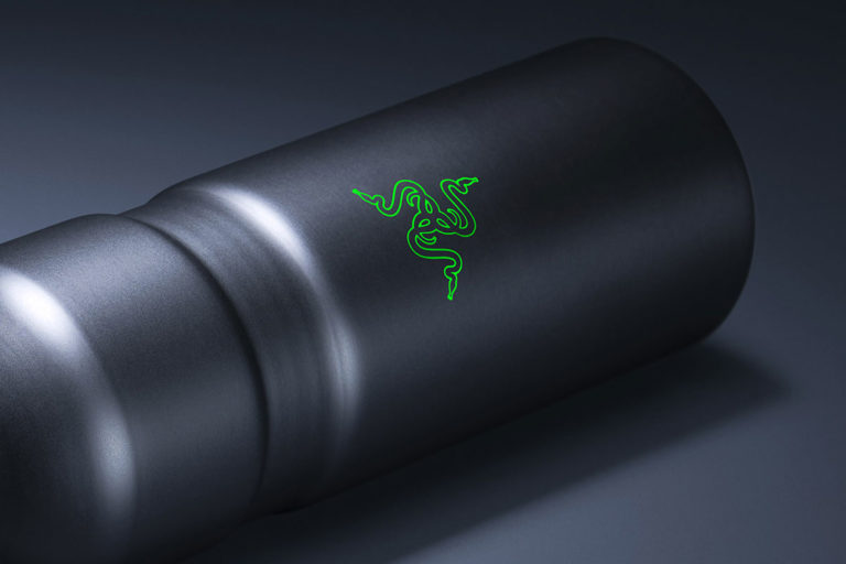 Keep Yourself Hydrated With This Super Sleek, $30 Water Bottle From Razer
