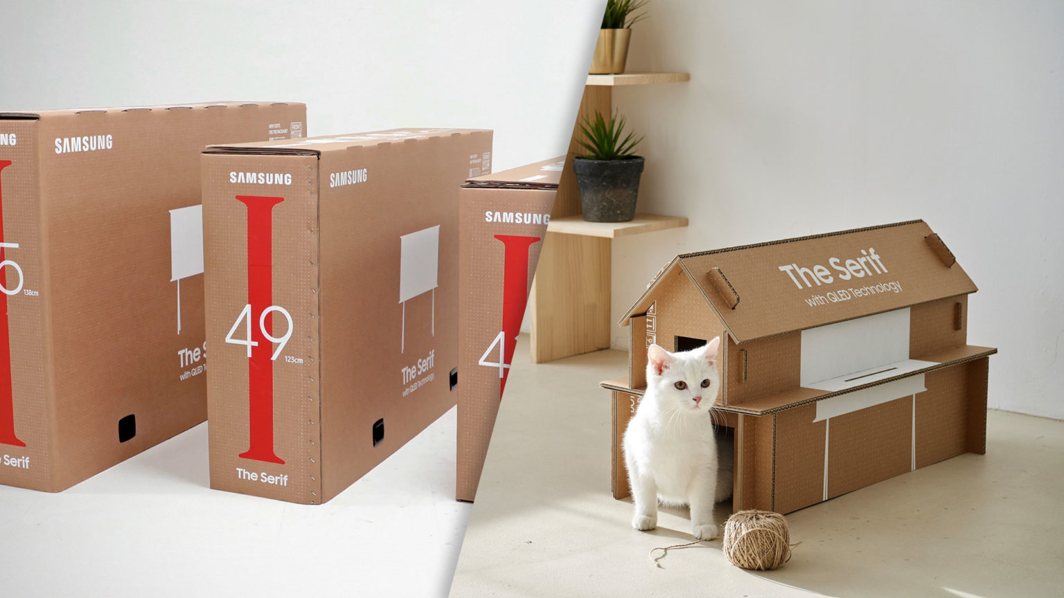 Samsung Wants You To Upcycle Packaging Of Its Lifestyle TV Into Useful ...