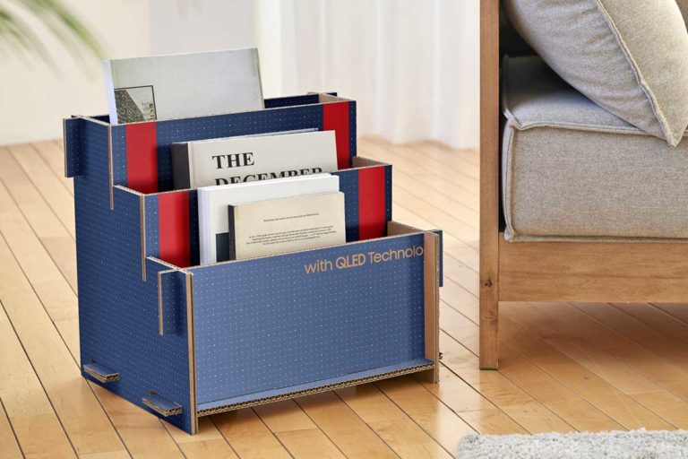 Samsung Wants You To Upcycle Packaging Of Its Lifestyle TV Into Useful ...
