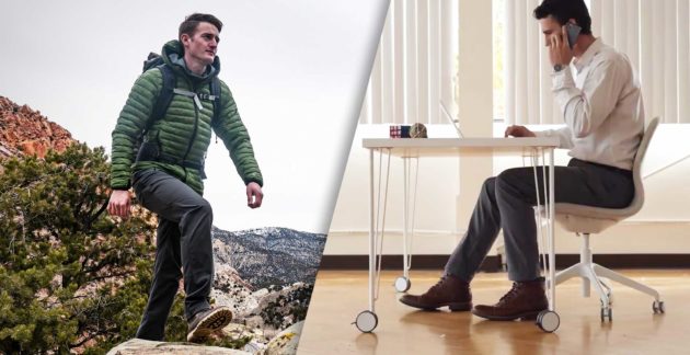 This Pair Of Pants Is Just As Home Outdoor As It Is In The Office
