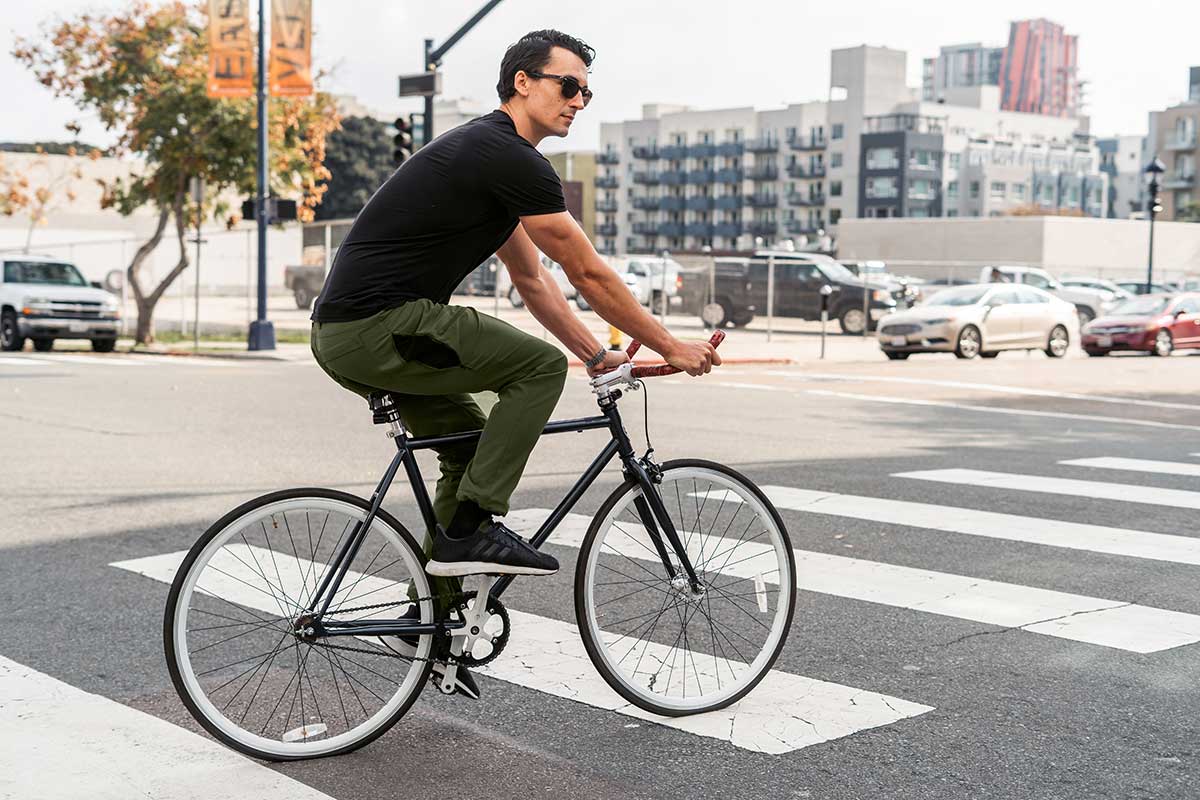 This Pair Of Pants Is Just As Home Outdoor As It Is In The Office
