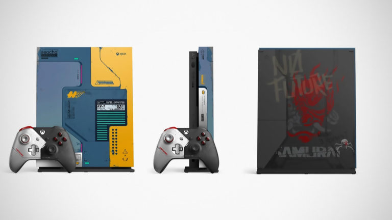 Xbox One Cyberpunk 2077 Bundle Features Super Cool Battle-Worn ...