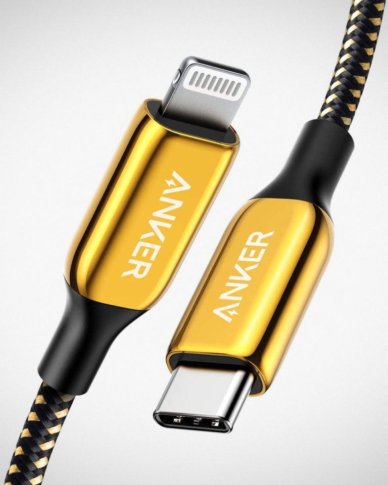 Anker Goes All-out Luxe With A US$100 Dollar 24K Gold-plated USB-C-To ...