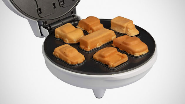 Car Mini Waffle Maker Lets You And Your Kids Eat Vehicles For Breakfast