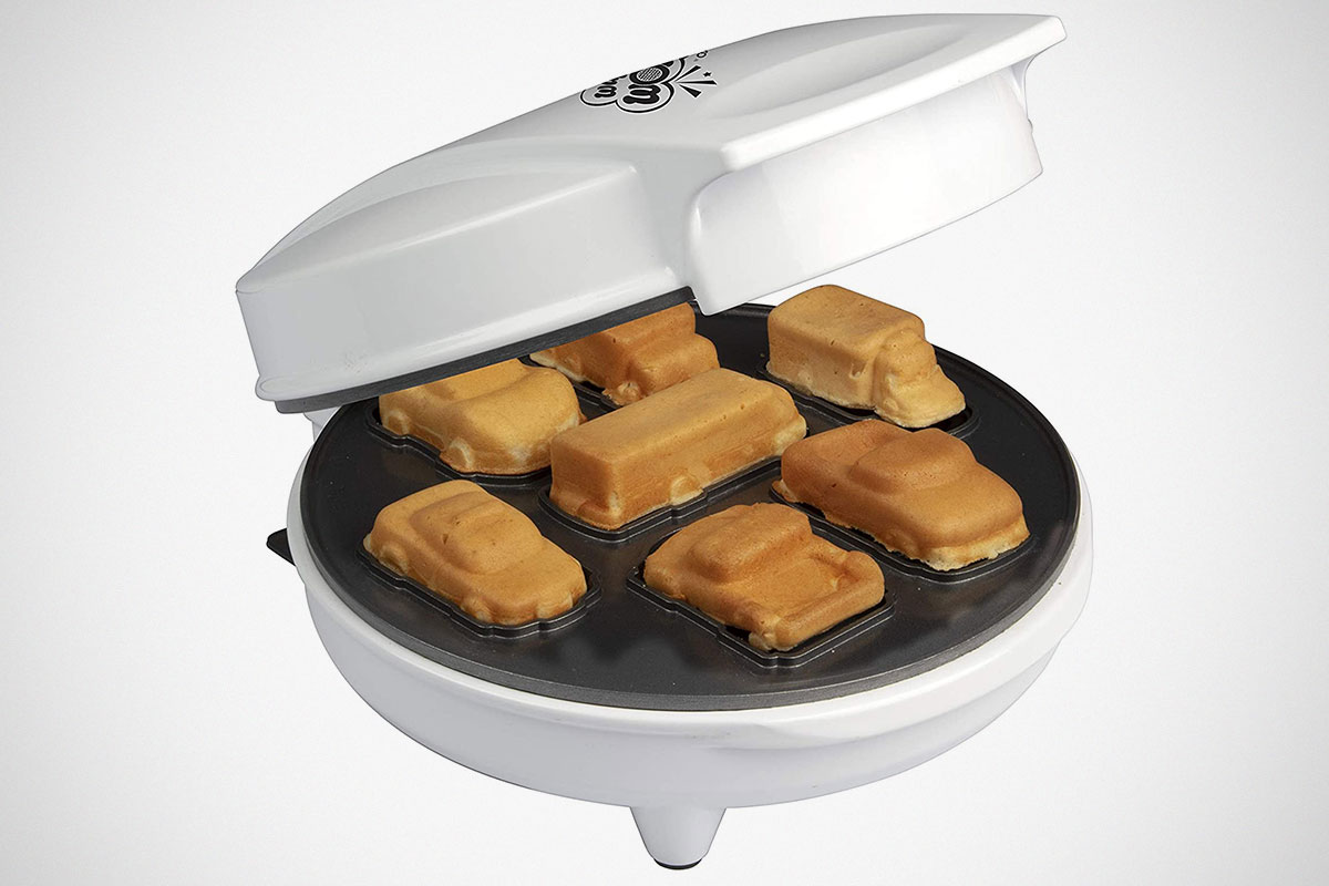 Car Mini Waffle Maker Lets You And Your Kids Eat Vehicles For Breakfast