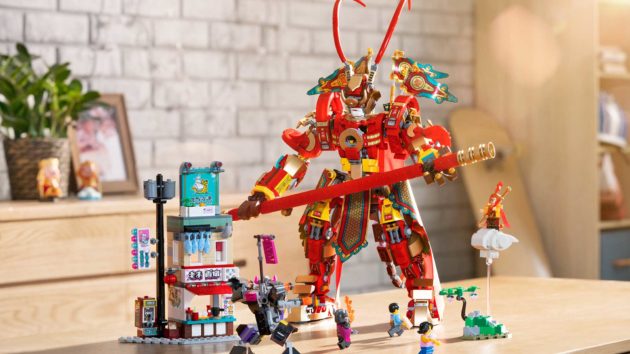 LEGO Reimagined Chinese Monkey King Legend As Monkie Kid With Giant ...