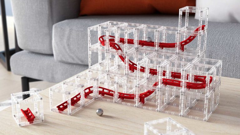 Modular Marble Run Kit Is Your Fix For Roller Coaster In The Comfort Of ...