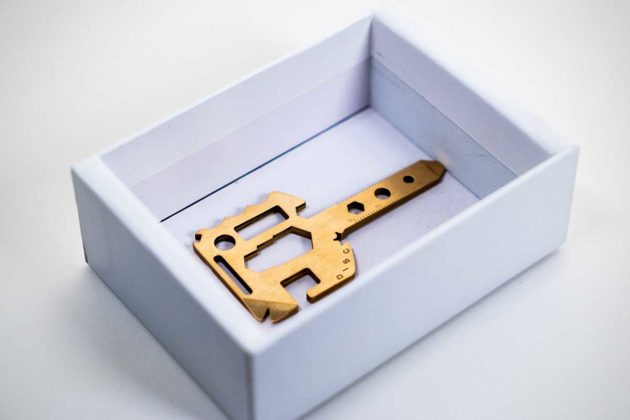 This Made In USA “Key” Is Actually A Multi-tool Packing Over 19 Functions