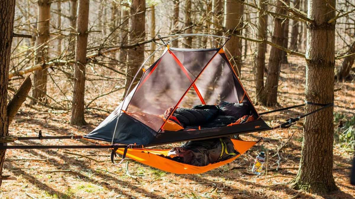 Opeongo Aerial A1 Is A Suspending Tent That Can Be A Traditional On-The ...